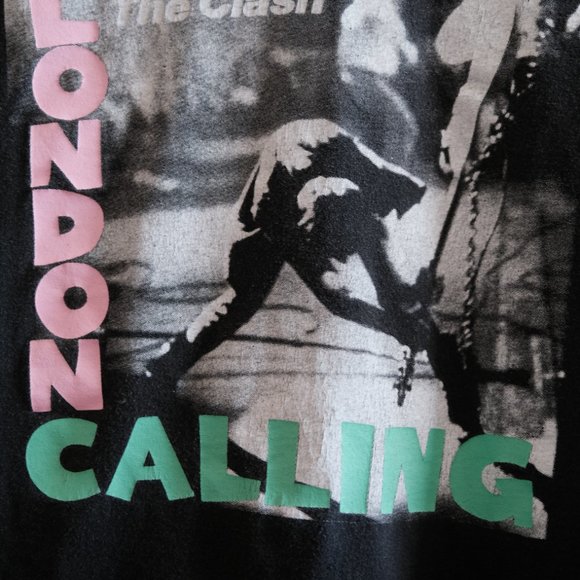 Shirts | Vintage The Clash London Calling Tshirt | Poshmark